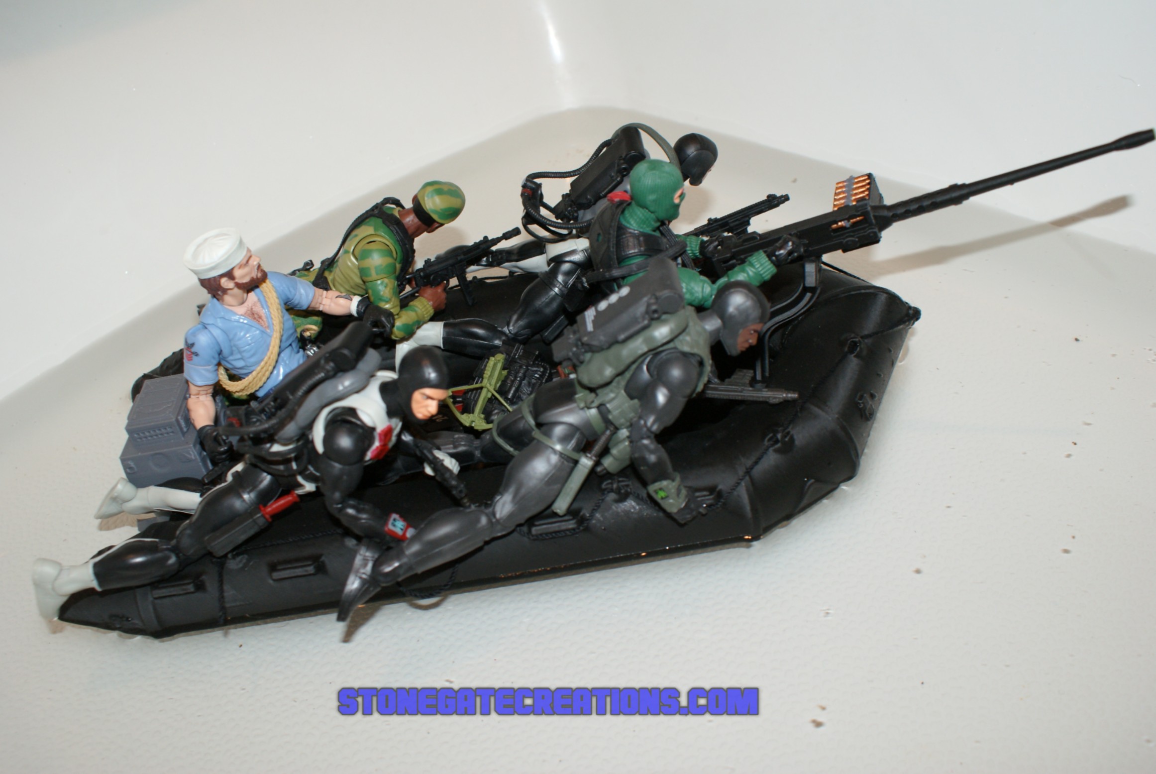 GI Joe Classified Night Landing Craft-Long Version - Stonegate Creations